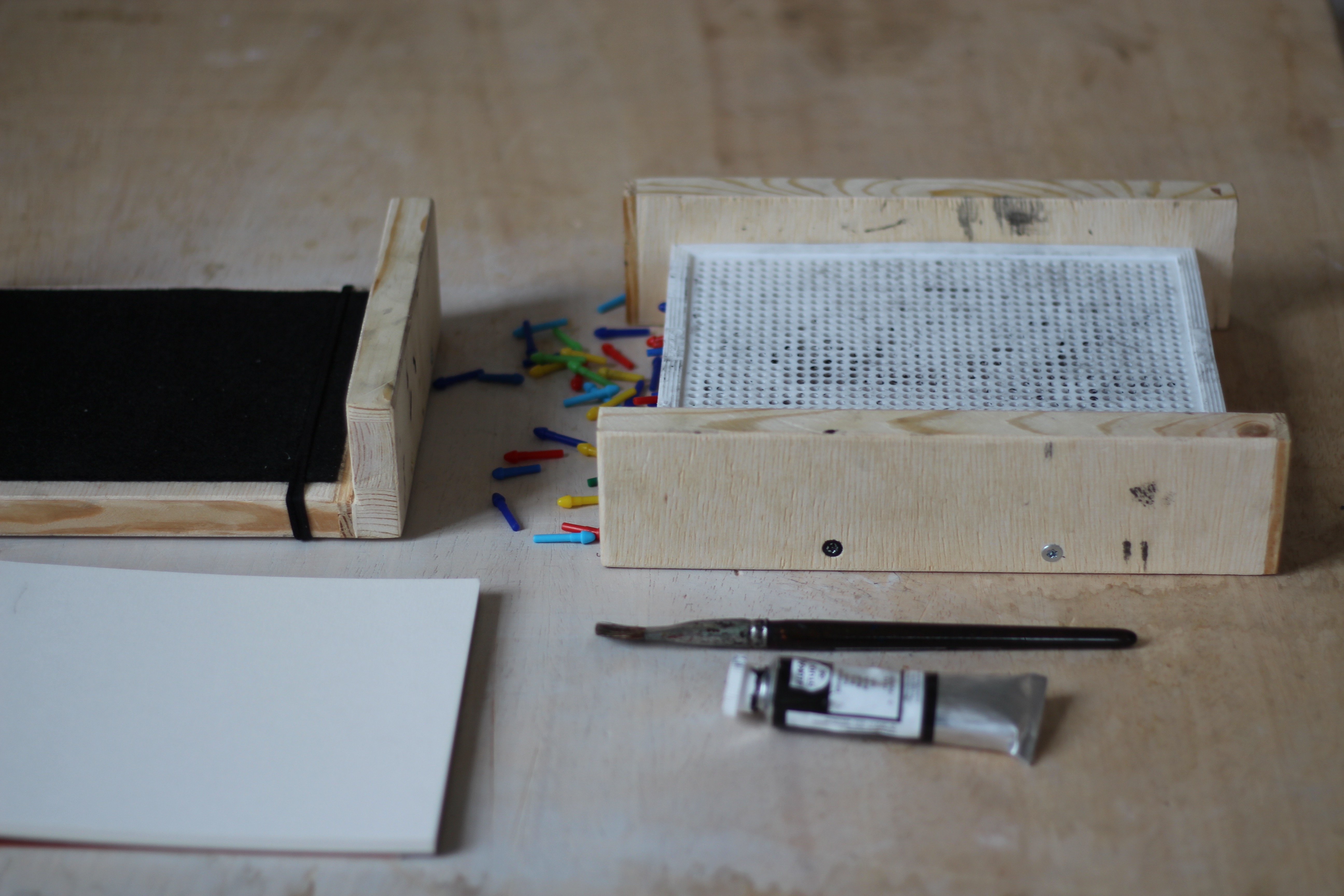 Pinned Print – Druckkoffer